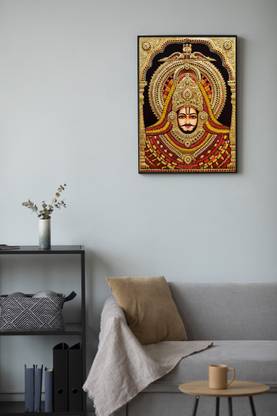 InkHex 80 cm Shri Khatu Shyam Ji Wall Poster wall sticker(No Frame ...