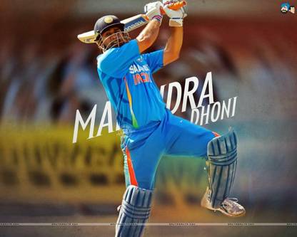 Online Collections 30.48 cm ms dhoni Sticker Poster ms dhoni Poster ...