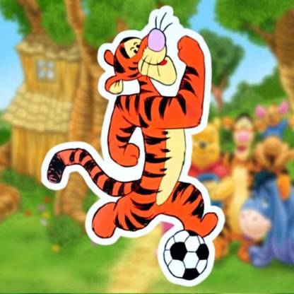 Partywala 39 cm Winnie The Pooh Theme Cut Outs (Tigger) Reusable ...