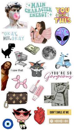 Yaduvanshi 5 cm AESTHETIC STICKERS Self Adhesive Sticker Price in India ...