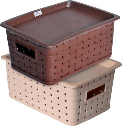 Heart Home Plastic Storage Basket Price in India - Buy Heart Home ...
