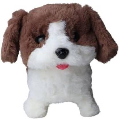 TOYTALES Snooby Walking & Barking Dog for Kid, Plush Toys, Battery ...