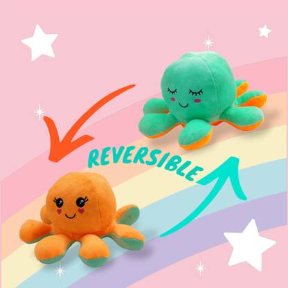 Puchu Toys R.Octopus Stuffed Toy Soft Plush Toy- (Orange,30Cm)… - 30 cm ...