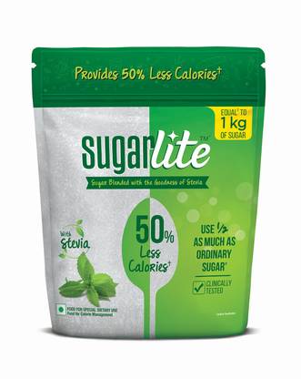 Sugarlite 50% Less Calories Sugar Price in India - Buy Sugarlite 50% ...