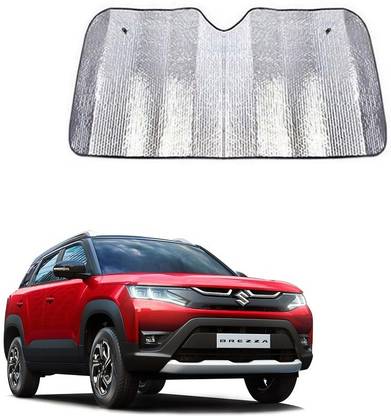 SPREADX Windshield Sun Shade For Maruti Suzuki Brezza Price in India ...