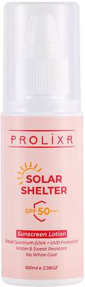 Prolixr Sunscreen - SPF 50 PA+++ Solar Shelter Sunscreen SPF 50 - PA ...