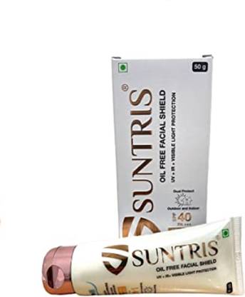 Suntris Sunscreen - SPF 50 PA+++ Oil Free Facial Shield - Price in ...