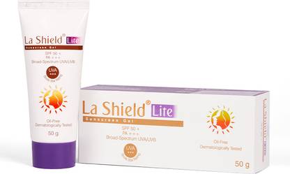 La Shield Sunscreen - SPF 50 PA+++ La_Shield Lite Mineral Sunscreen ...