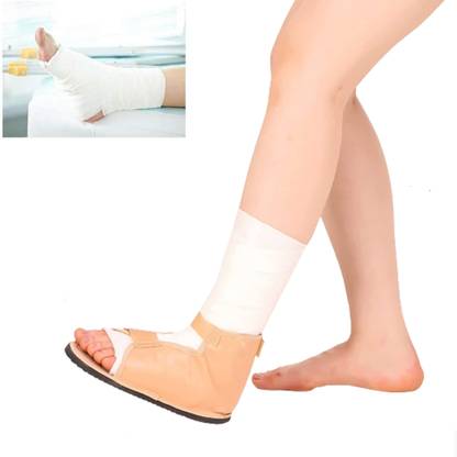 Helrdx Cast Shoe For Plaster,Foot Fracture Recovery Anti-slip Shoes ...