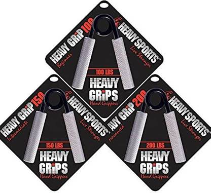 Heavy Sports Heavy Grips Hand Grippers Set Of 3 NonSlip 100Lb 150Lb ...