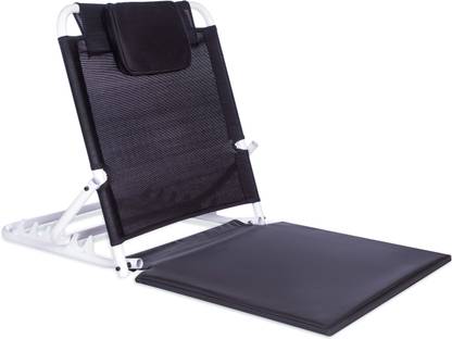 FOVERA Adjustable Hospital Back Rest - Memory Foam Head Support & Metal ...