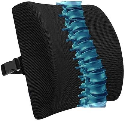 Superfine Orthopedic Lumbar Back Rest Support chair memory foam cushion ...