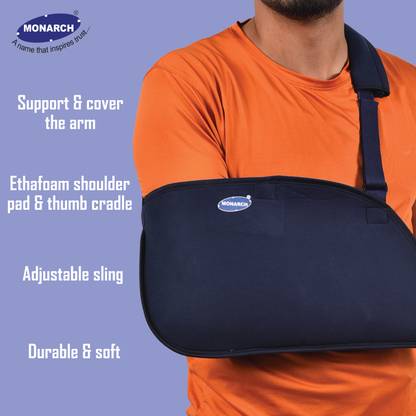Monarch Surgical Industries Blue Pouch arm sling baggy Hand Support ...