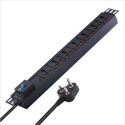 MX Universal Power Strip 15 Amp W / Single Pole Mcb 3412_10M 7 Socket ...
