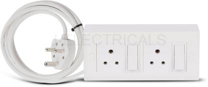 Electro Factory Premium Modular Extension Board With 3 Core Wire 2 ...