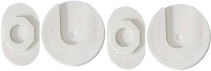 SAMYAL Desktop mountable Plug-in Socket Fixer Bracket Stand. For WiFi ...