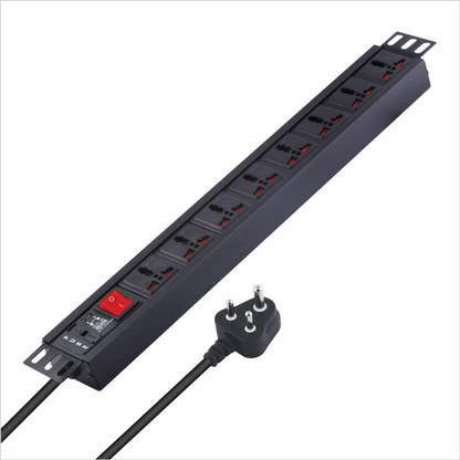 MX Universal Power Strip 5 Amp Wall|Rack Mount With Switch 2794_1.5M 8 ...