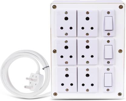 Cordnet Classic Premium Heavy Duty Extension With 3 Core Wire & 6AMP ...