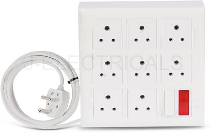 Electro Factory Premium Modular Extension Board With 3 Core Wire 8 ...