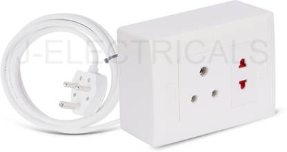 Cordnet Premium Modular Extension Board With 3 Core Wire 2 Socket ...
