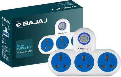 Bajaj Electricals Bajaj T3 Multiplug 3 Socket Extension Boards Price in ...