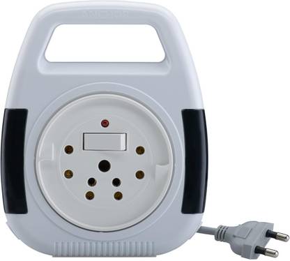 Anchor By Panasonic 6A 2 Pin Flex Box with Indicator & Handle 2 Socket ...