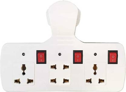 Toff 3 Multi-Plug with Individual Switches, LED Indicators and Fuse ...