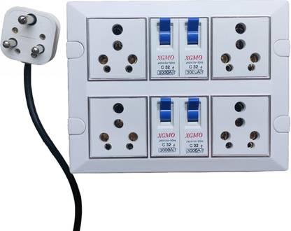 Gorain enterprises Extension board 16 amp heavy duty with MCB ...