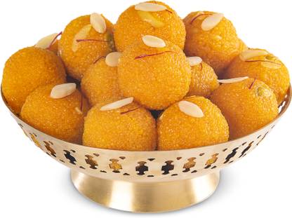Mithaicana Motichoor Laddu Made in Pure Desi Ghee Laddoo Indian Sweet ...