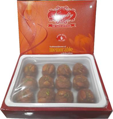 Novelty Sweets Amritsari Special Badam Pinni Pack of 400 g Box Price in ...