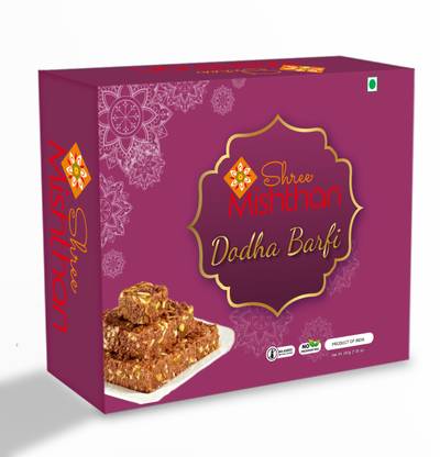 Shree Misthan Dodha Barfi (Burfi, Indian Mithai / Sweets Gift Pack ...