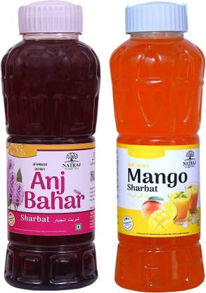 NATRAJ The Right Choice ANJBAR MANGO SHARBAT ANJBAR Price in India ...