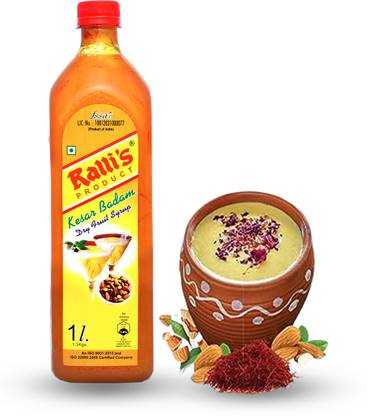 Ralli's RALLIS KESAR BADAM SYRUP 1000ML KESAR BADAM Price in India ...