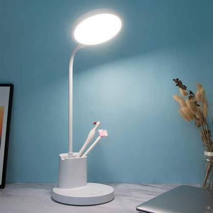 Trench Rechargeable Stylish LED Desk Lamp with Pen & Pencil Holder ...