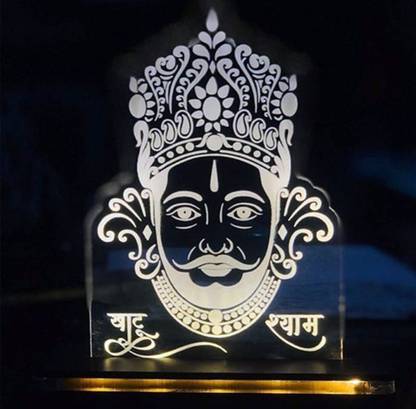 Itsgiftingtime Khatu Shyam Baba Led Lamp for Room,Drawing Room,Lobby ...
