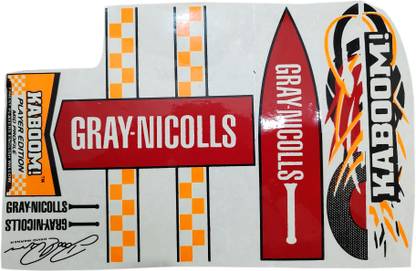 MILLIONS JOY Cricket bat sticker David Warner signature Bat Sticker Bat ...