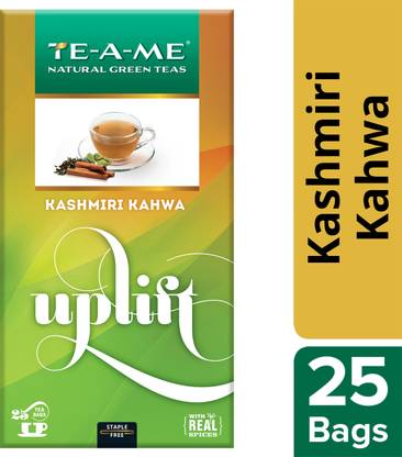TE-A-ME Uplift Kashmiri Kahwa Green Tea Bags Box Price in India - Buy ...