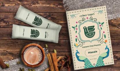 Cyber Tapri Masala Instant Tea Premix (15g * 10 Sachets) | Masala Chai ...