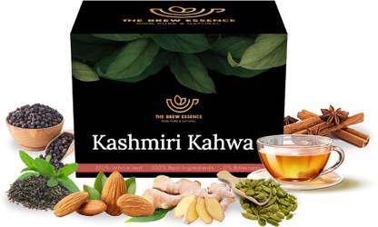 the brew essence Kashmiri Kahwa Green Tea Box Price in India - Buy the ...