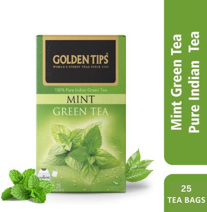 Golden Tips Melody Flavoured Mint Green Tea Bags Box Price in India ...