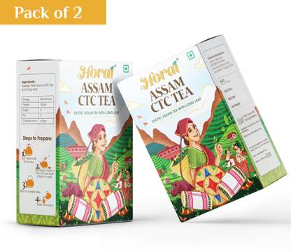 Horai Assam CTC with Long Leaf Tea Box Price in India - Buy Horai Assam ...