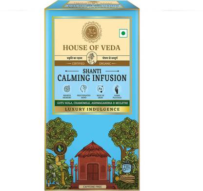 HOUSE OF VEDA Calming Infusion Tea Bags Box Price in India - Buy HOUSE OF VEDA Calming Infusion ...