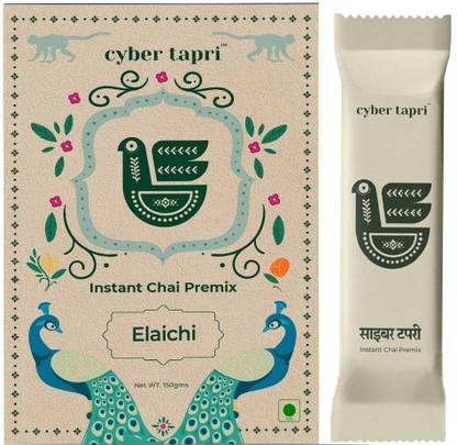 Cyber Tapri Instant Elachi Tea Premix (15g * 40 Sachets) Cardamom ...