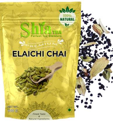 shia tea Elaichi Chai Cardamom Black Tea Pouch Price in India - Buy ...