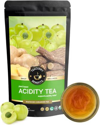 TEACURRY Acidity Tea - Helps With Stomach Acidity & Digestion | Natural ...