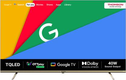 Thomson 164 cm (65 inch) Ultra HD (4K) LED Smart Google TV with Dolby ...