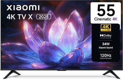 XIAOMI by Mi X Series 138 cm (55 inch) Ultra HD (4K) LED Smart Google ...