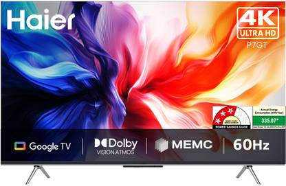 Haier P7GT 189 cm (75 inch) Ultra HD (4K) LED Smart Google TV with ...