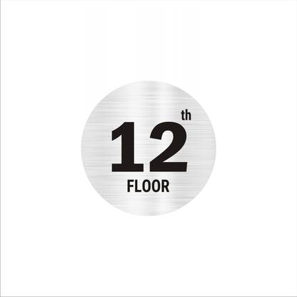 Mindcraftz 12th Floor Sign board Small Size Sign Price in India - Buy ...