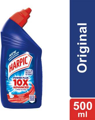 Harpic Power Plus Original Liquid Toilet Cleaner Price in India - Buy Harpic Power Plus Original ...